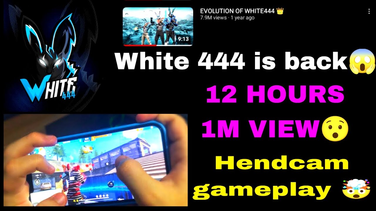 White 444 is back🤯 - YouTube