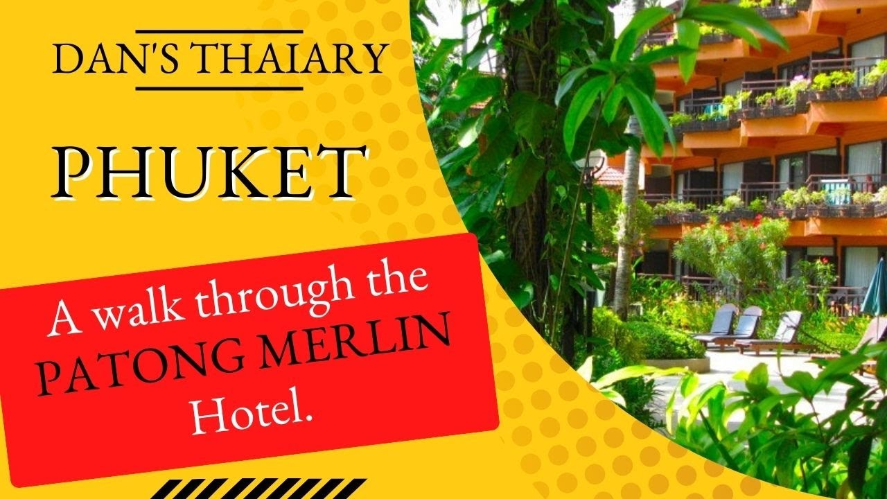 Patong Merlin Hotel, Phuket - A Walk Through the Pools & Gardens - YouTube