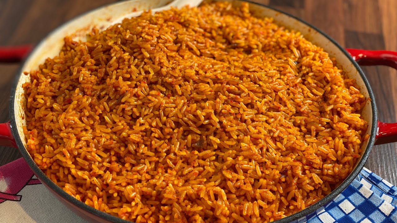 How to Cook The Perfect Nigerian Party Jollof Rice | Flavourful ...