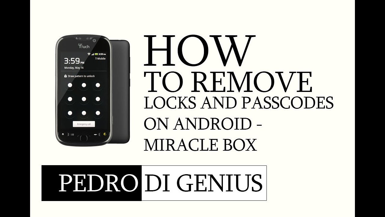 Remove pattern from any Chinese mtk (mediatek) phone - YouTube