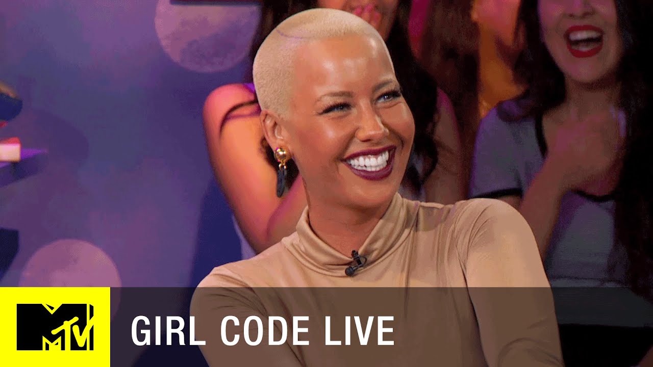 #AskGirlCodeLive w/ Amber Rose | Girl Code Live | MTV - YouTube