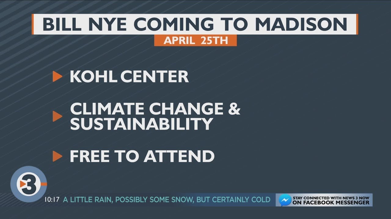 Science Rules: Bill Nye the Science Guy to host free talk at Kohl ...