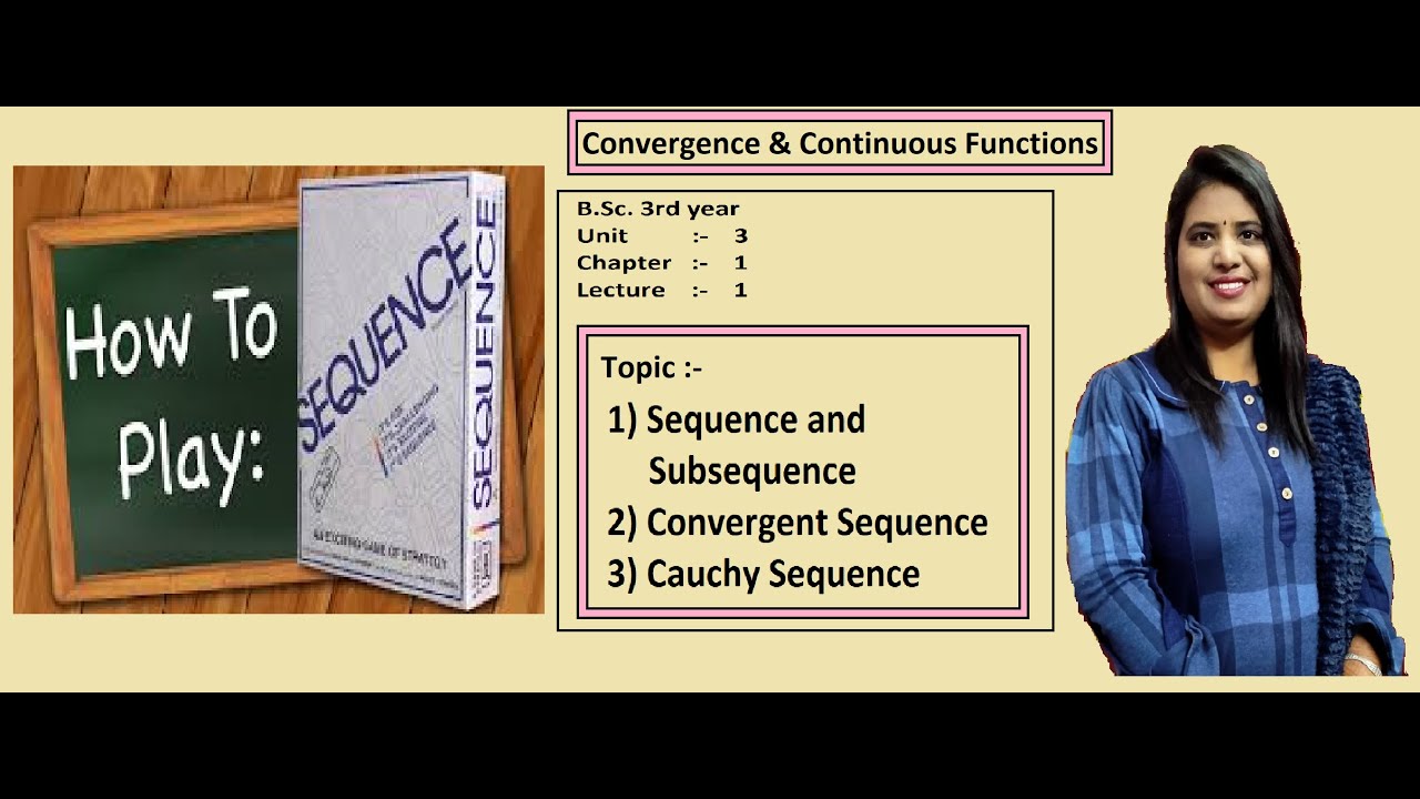 Sequence And Subsequence Convergent Sequence Cauchy Sequence Complete Metric Space B Sc
