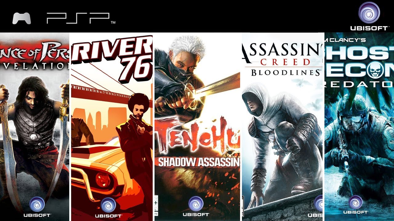 Ubisoft Games for PSP - YouTube