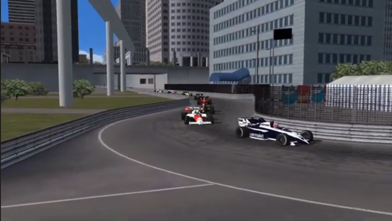 F1 1984 Detroit Grand Prix F1CVB (Real Grids Season) - Piquet extends ...