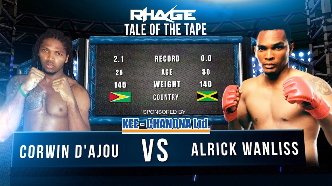 Corwin D'Anjou vs Alrick Wanliss - YouTube
