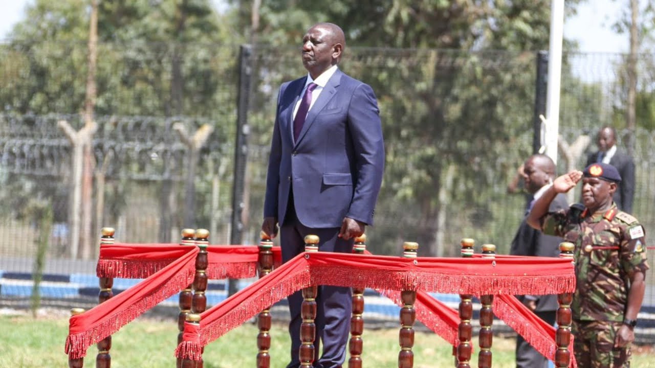 LIVE; President Ruto in Laikipia for KDF day - YouTube