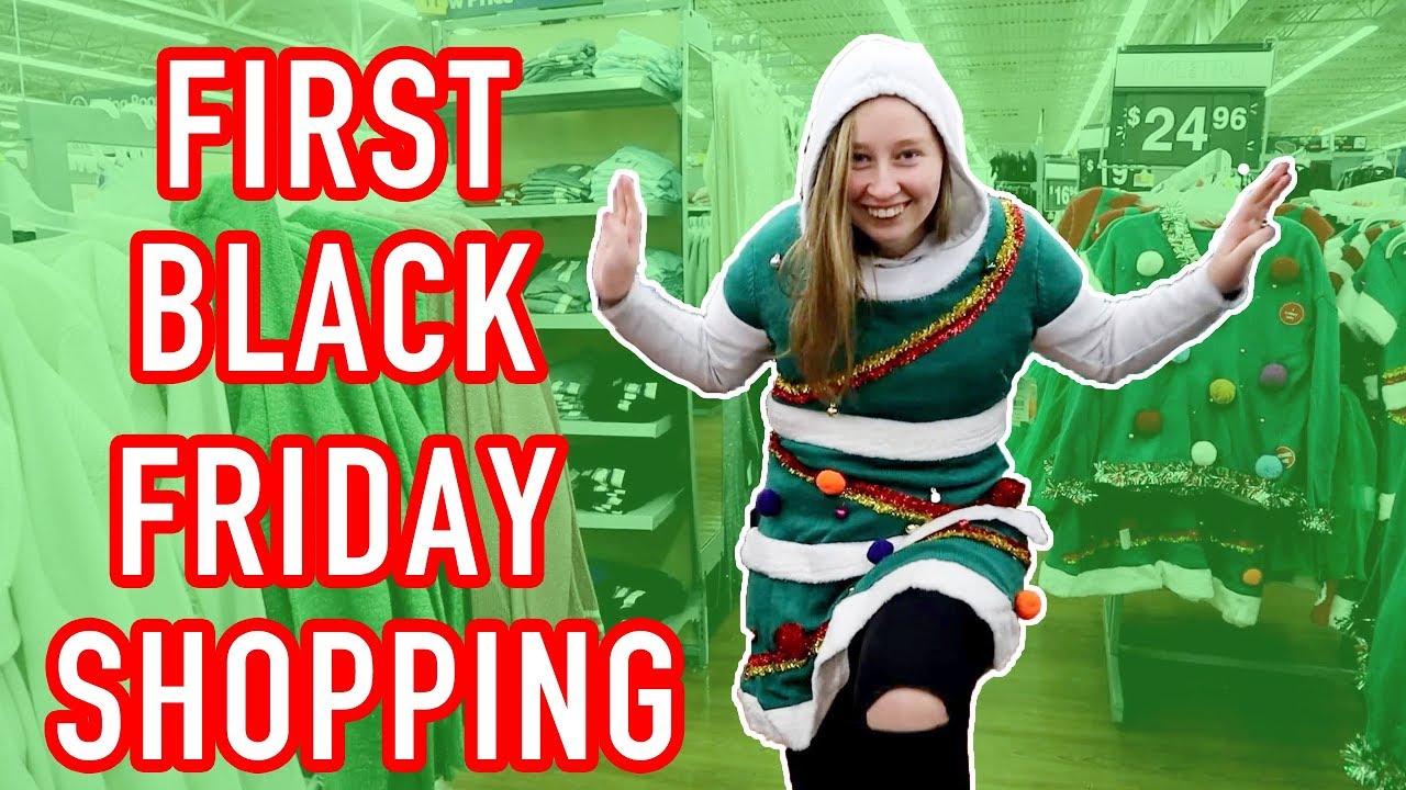Exchange Student Goes Black Friday Shopping First Time! April and Davey ...
