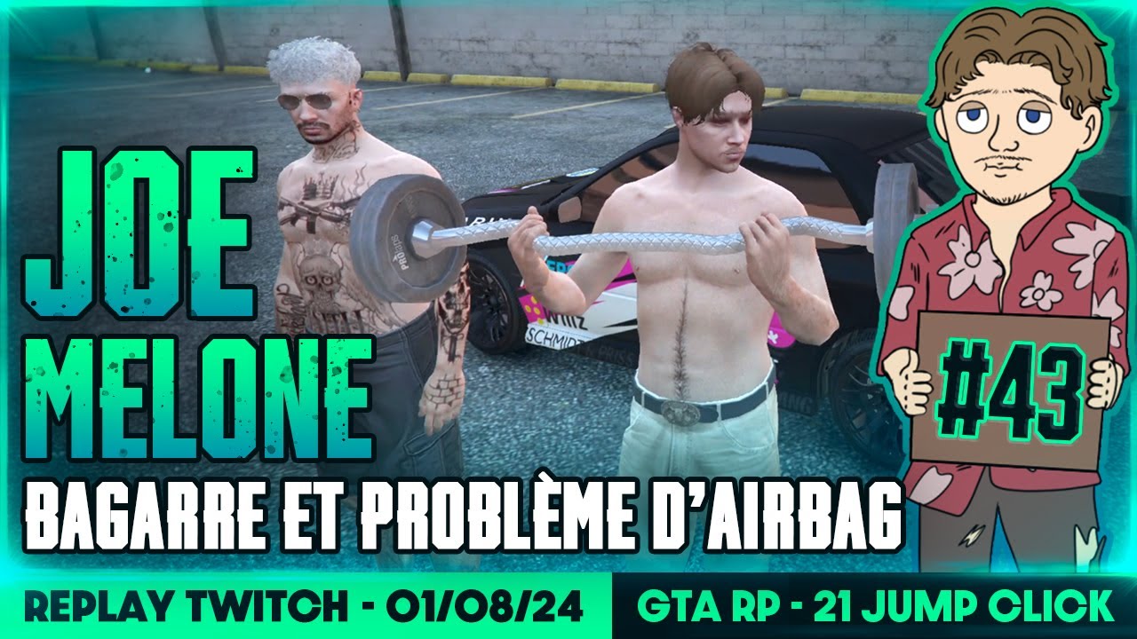 21JumpClick - Joe Melone - Bagarre et problème d'airbag #43 - YouTube