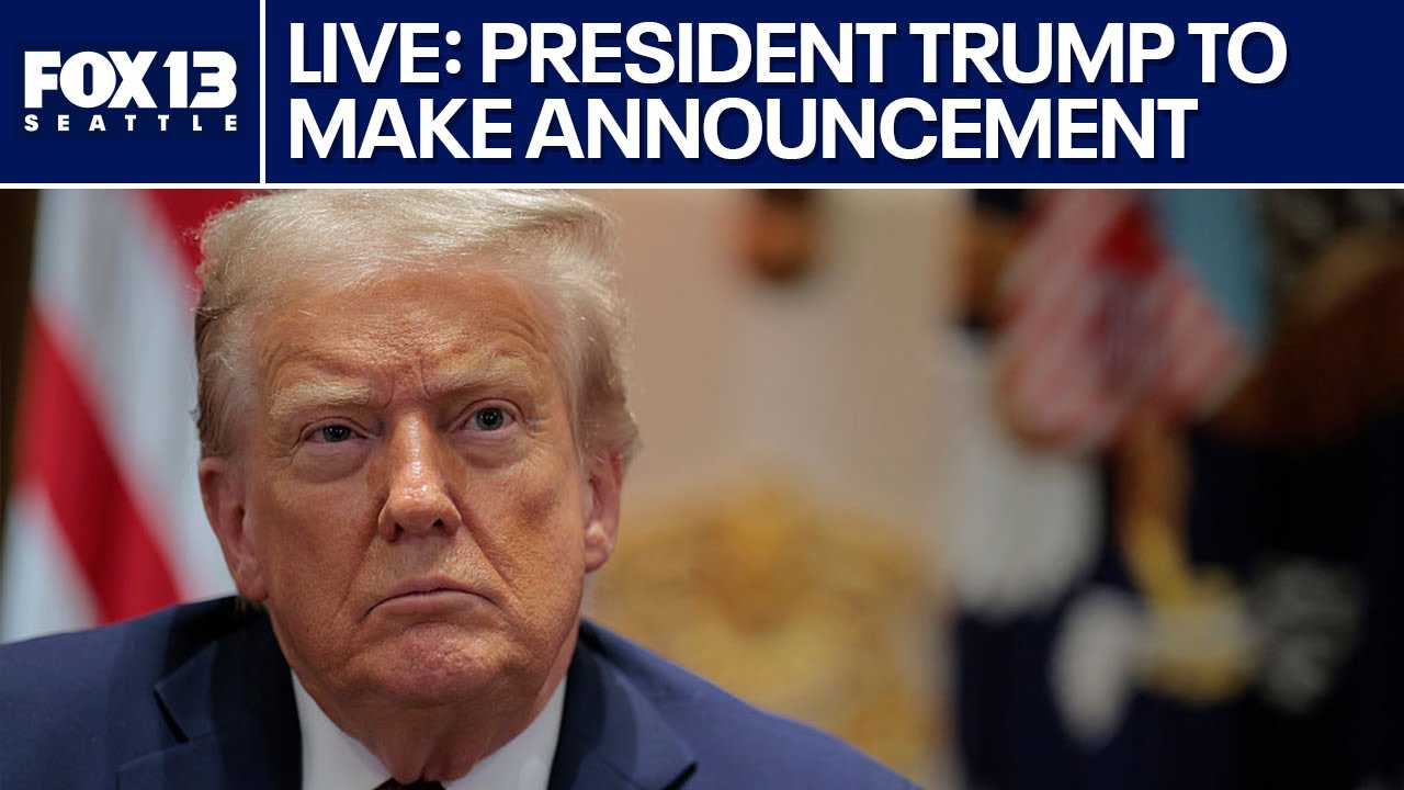 WATCH LIVE: President Trump to make announcement - YouTube