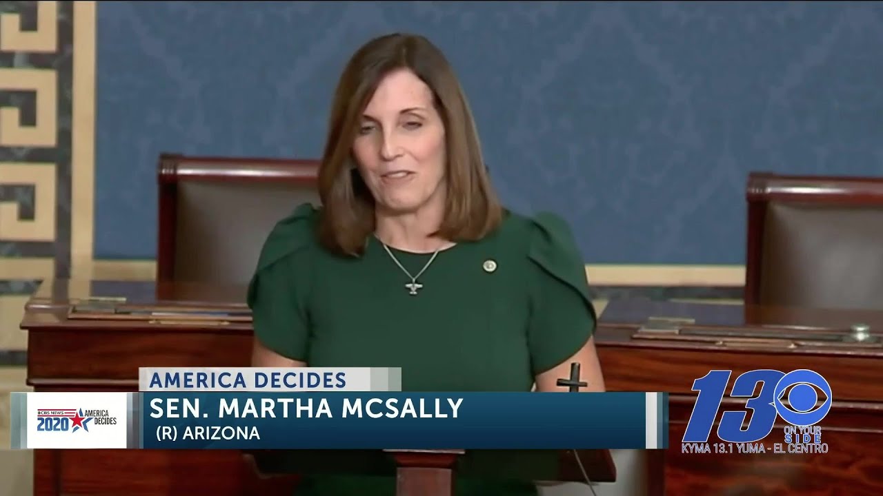 McSally delivers final speech on Senate floor - YouTube