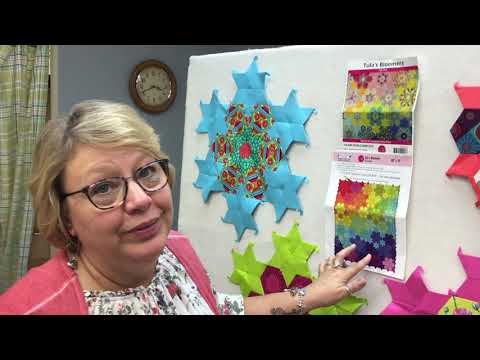 Tula Bloomers English Paper Piecing Episode 2 - YouTube