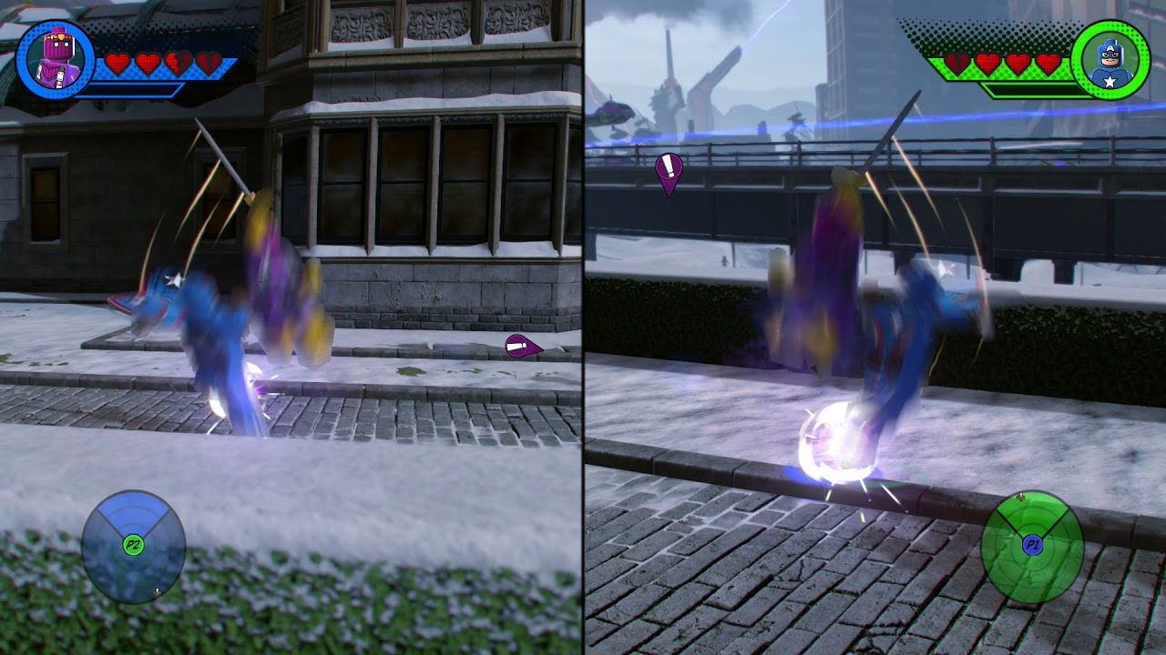 Baron Zemo vs. Captain America at Avenger's Mansion in Lego Marvel ...