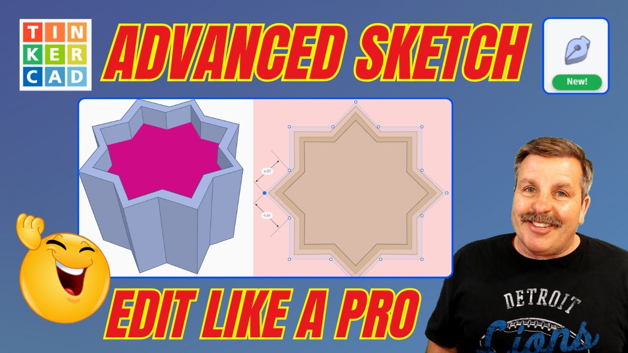 Advanced Tinkercad Sketch Tricks Edit Shapes Like A Pro 💯🤯 Youtube