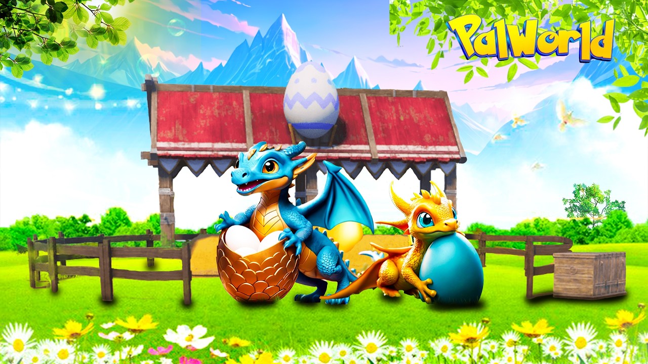 i bread a new legendary Pokemon egg for my base | Palworld - YouTube