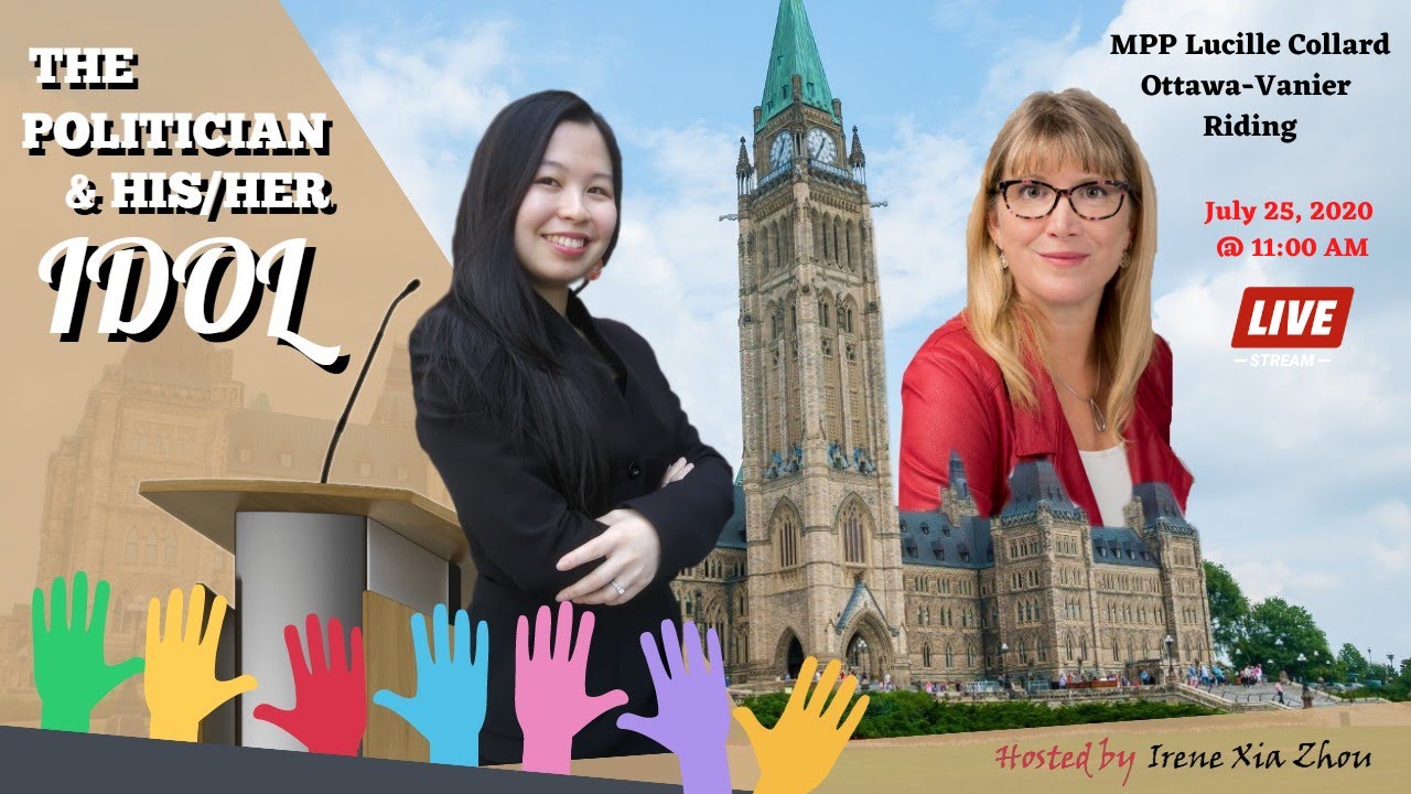 THE POLITICIAN & HER IDOL - MPP Lucille Collard - YouTube