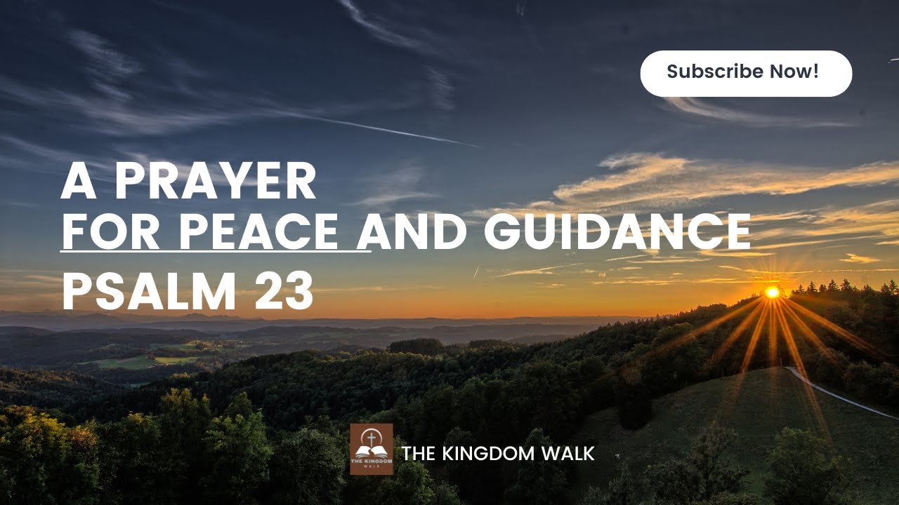 Finding Peace And Solace In Psalm 23's Powerful Words - YouTube