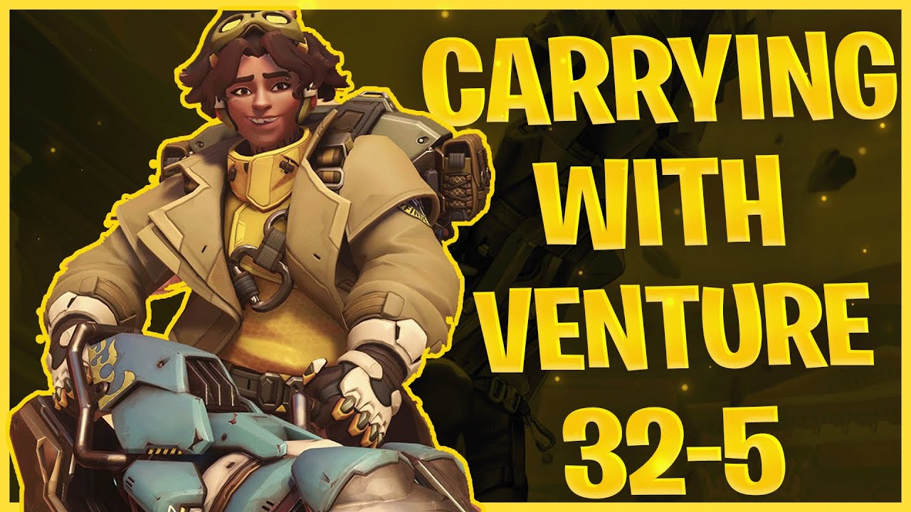 Carrying With Venture Made Easy | Overwatch 2 Competitive Gameplay ...