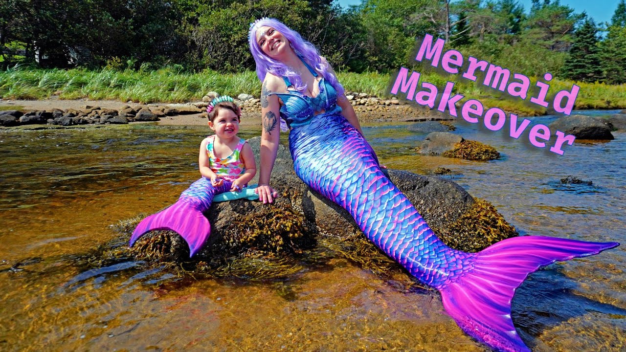 Giving a Mermaid Makeover Photoshoot - Behind the Scenes+ Vlog - YouTube