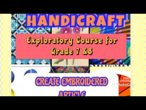 EMBROIDERY PRINCIPLES AND ELEMENTS OF DESIGN - YouTube