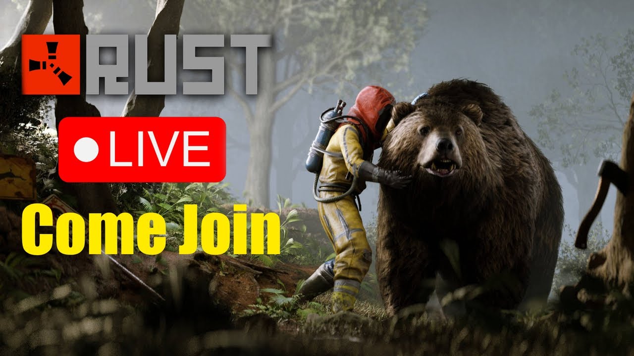 Rust Live | Noobs Trying to learn the game | Come & Join | !discord ...