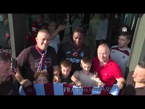 Trabzonspor'un yeni transferi Franculino Dju, Trabzon'a geldi! İşte ilk sözleri... 