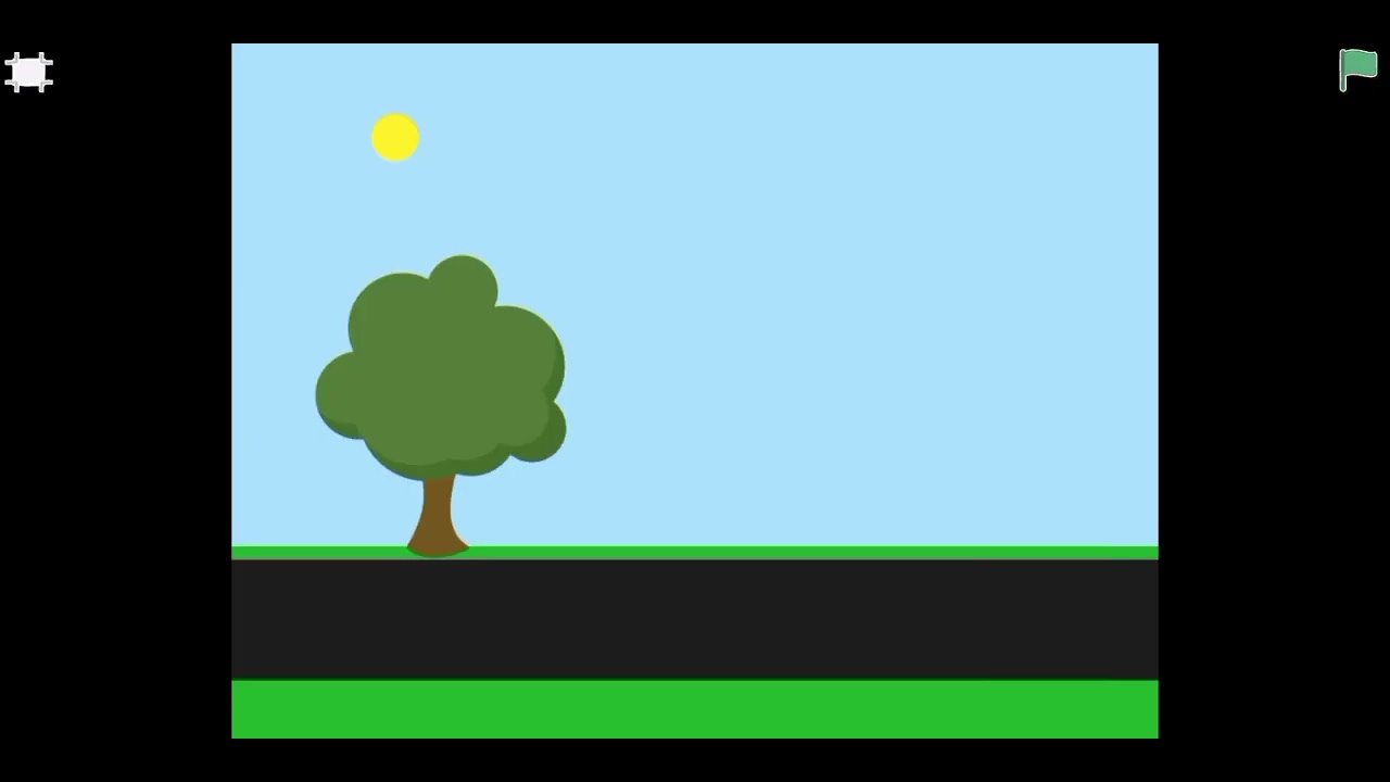 How to make a moving background in ScratchJr (Car) - YouTube