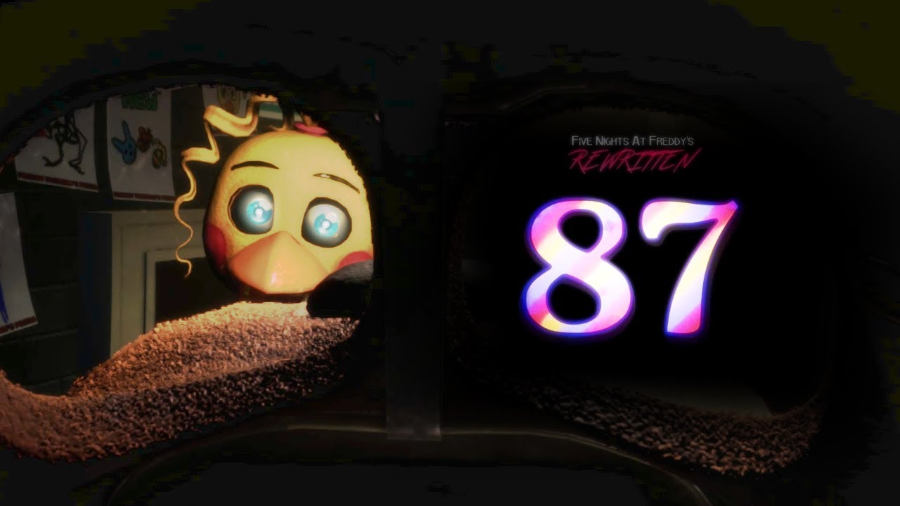 First time playing FNAF Rewritten 87 - YouTube
