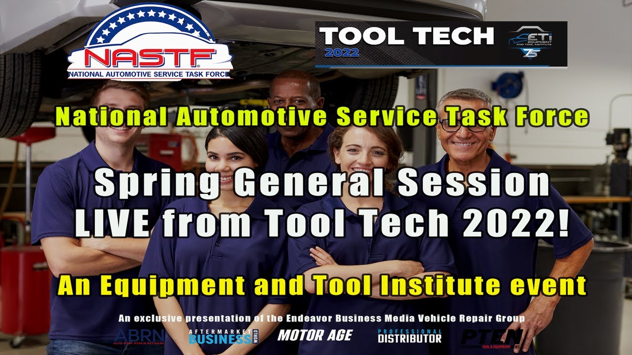 LIVE from ETI ToolTech 2022 - The NASTF Spring General Session - YouTube