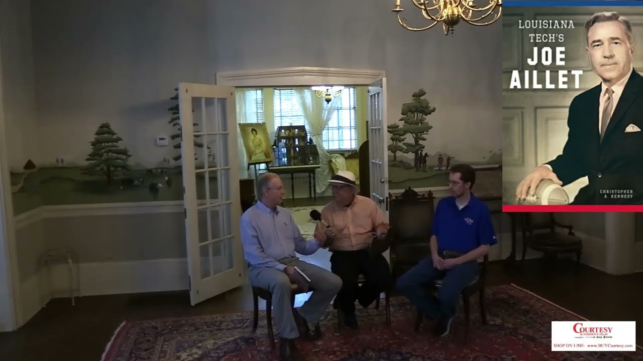 'Louisiana Tech's Joe Aillet' author Chris Kennedy & dad talk with Rick ...