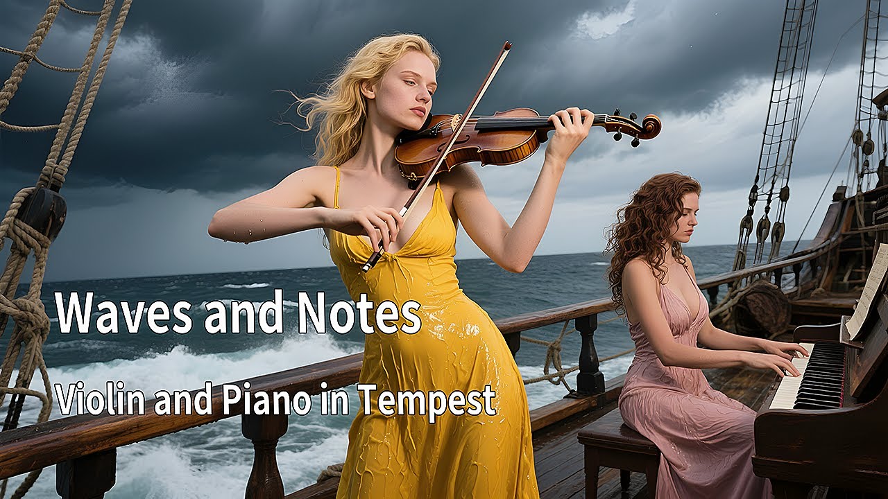 Waves and Notes: Violin and Piano in Tempest #violin #piano #violintune ...