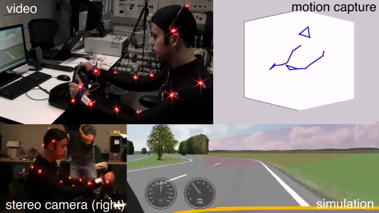 Driver Motion Capture - YouTube