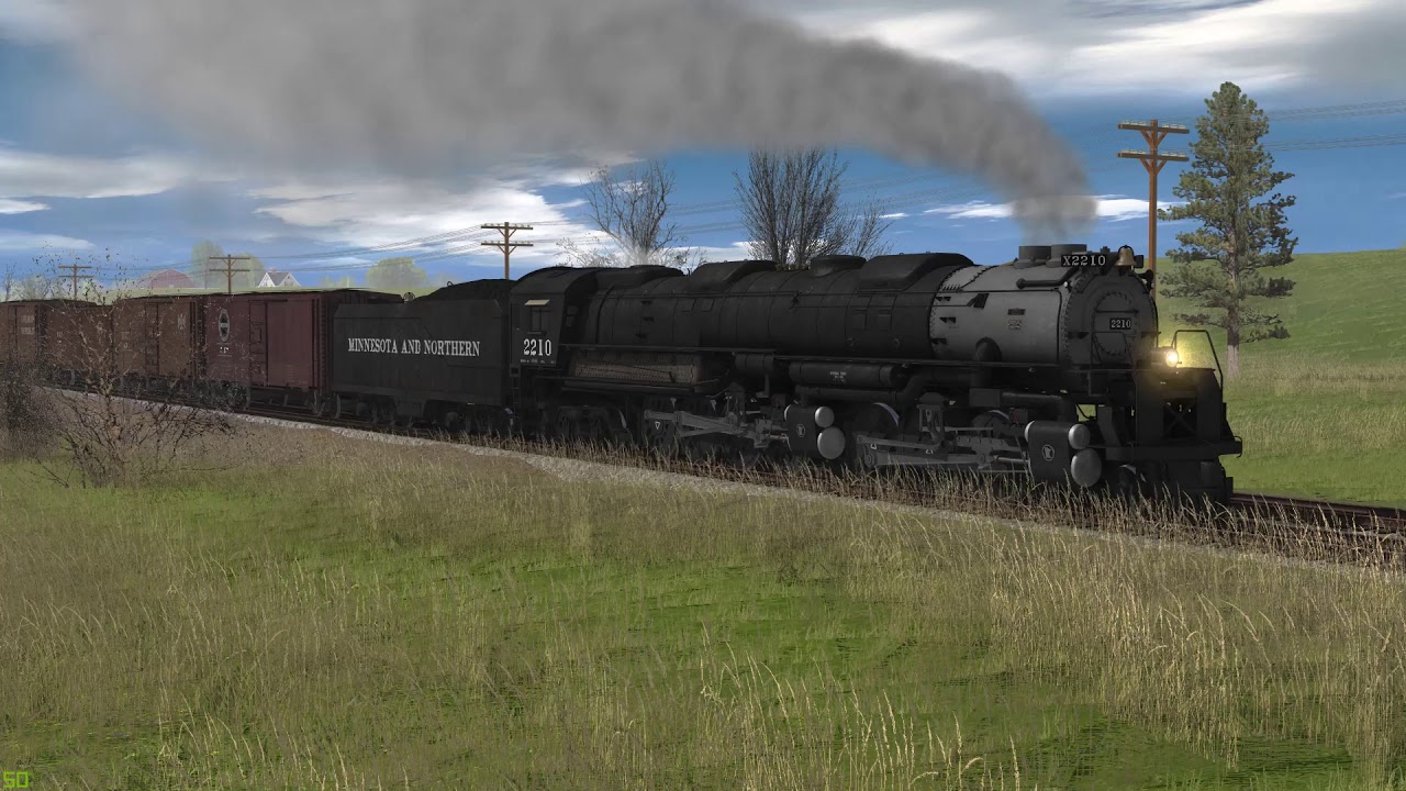 MNRR SE-1 4-6-8-4 "Minnesota Type" Test Run - YouTube