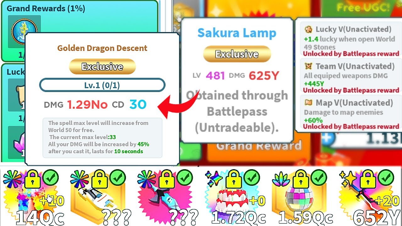 NEW OP SPELLS & WEAPONS IN DRAGON EVENT! UPDATE 106 IN ROBLOX WEAPON ...