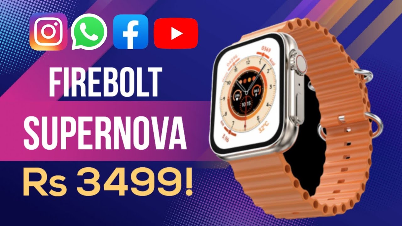 Best *Apple Watch Ultra Clone* with AMOLED Display... BUT! ⚡️ Fire ...
