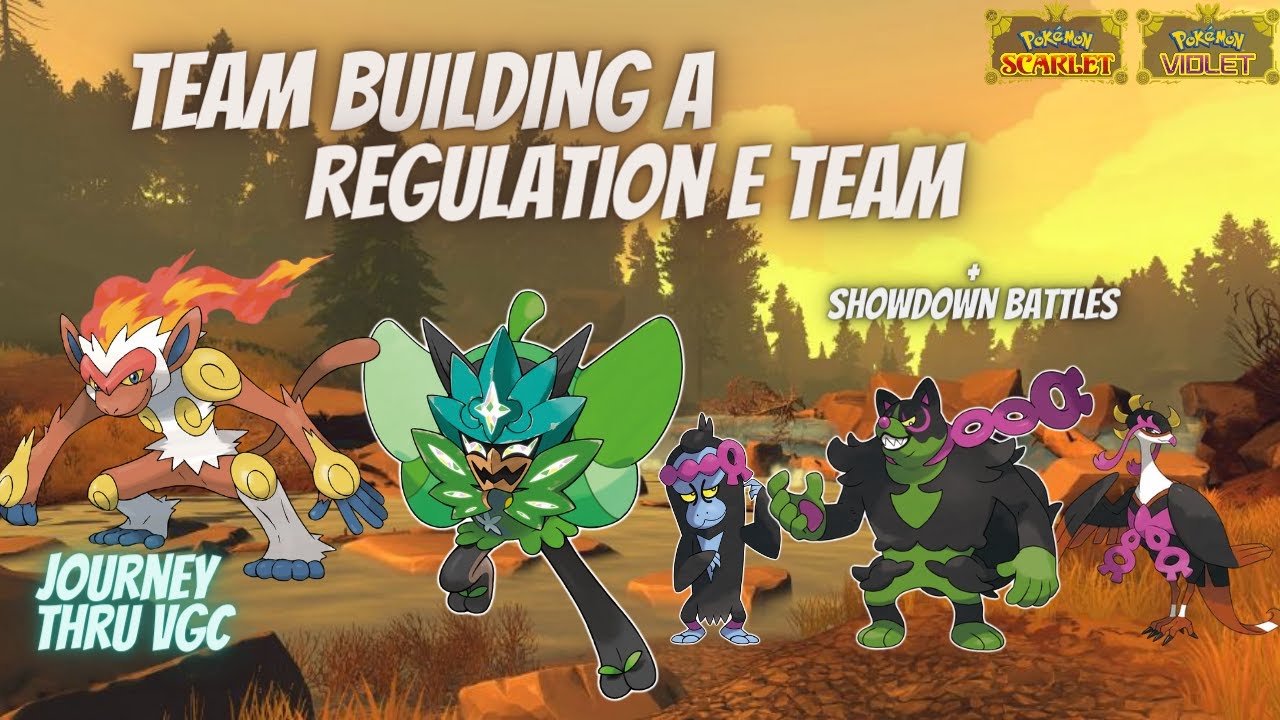 Team Building for Regulation E + Showdown Battles (Pokemon Scarlet ...