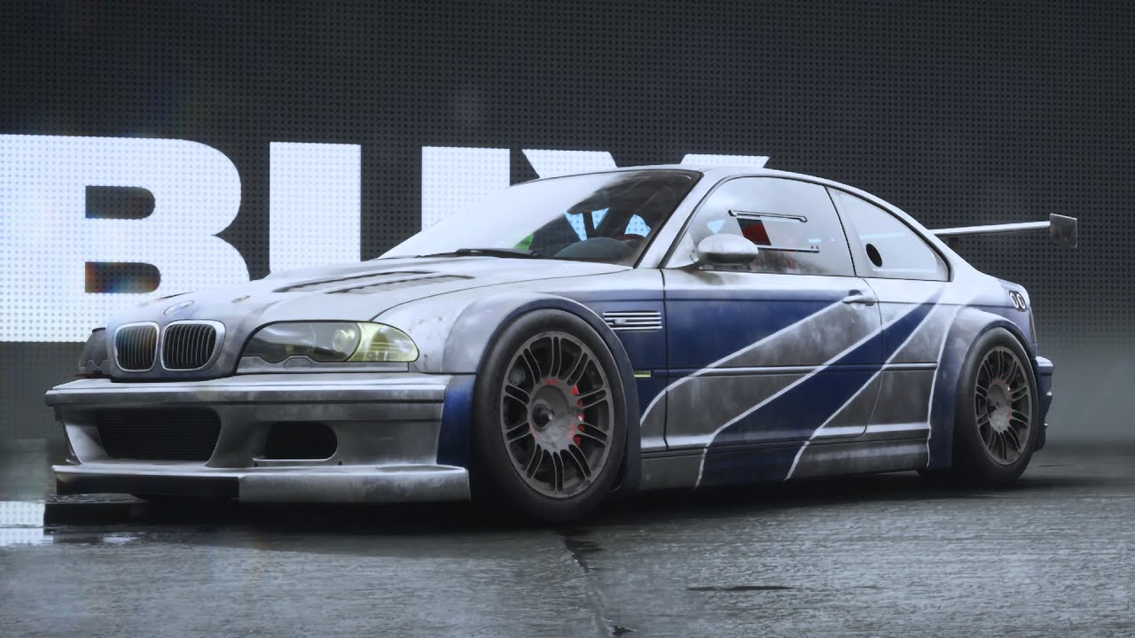 NFS Unbound Razor M3 GTR in Single Player (Mod) - YouTube