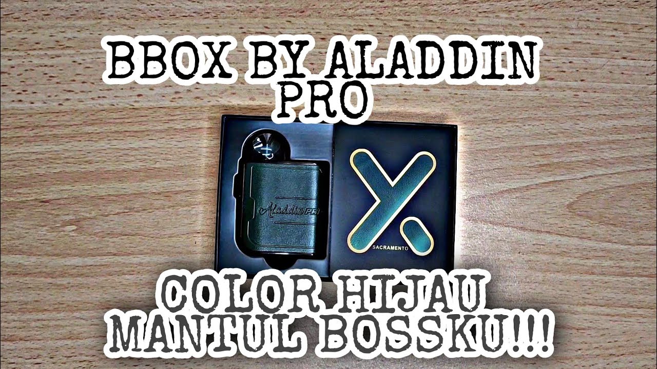 BBOX Powered By Aladdin Pro Unboxing - YouTube
