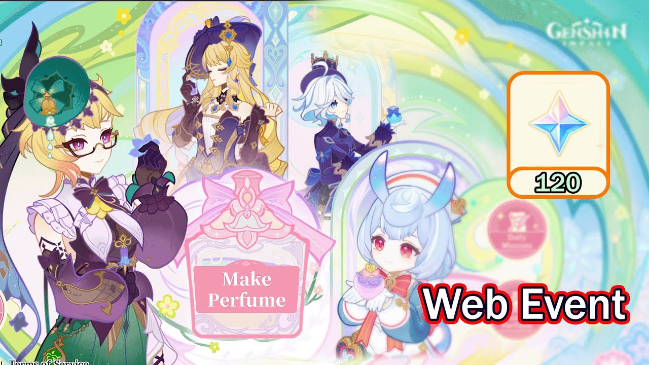 Fragrant Fantasy - Genshin Impact Web Event - YouTube