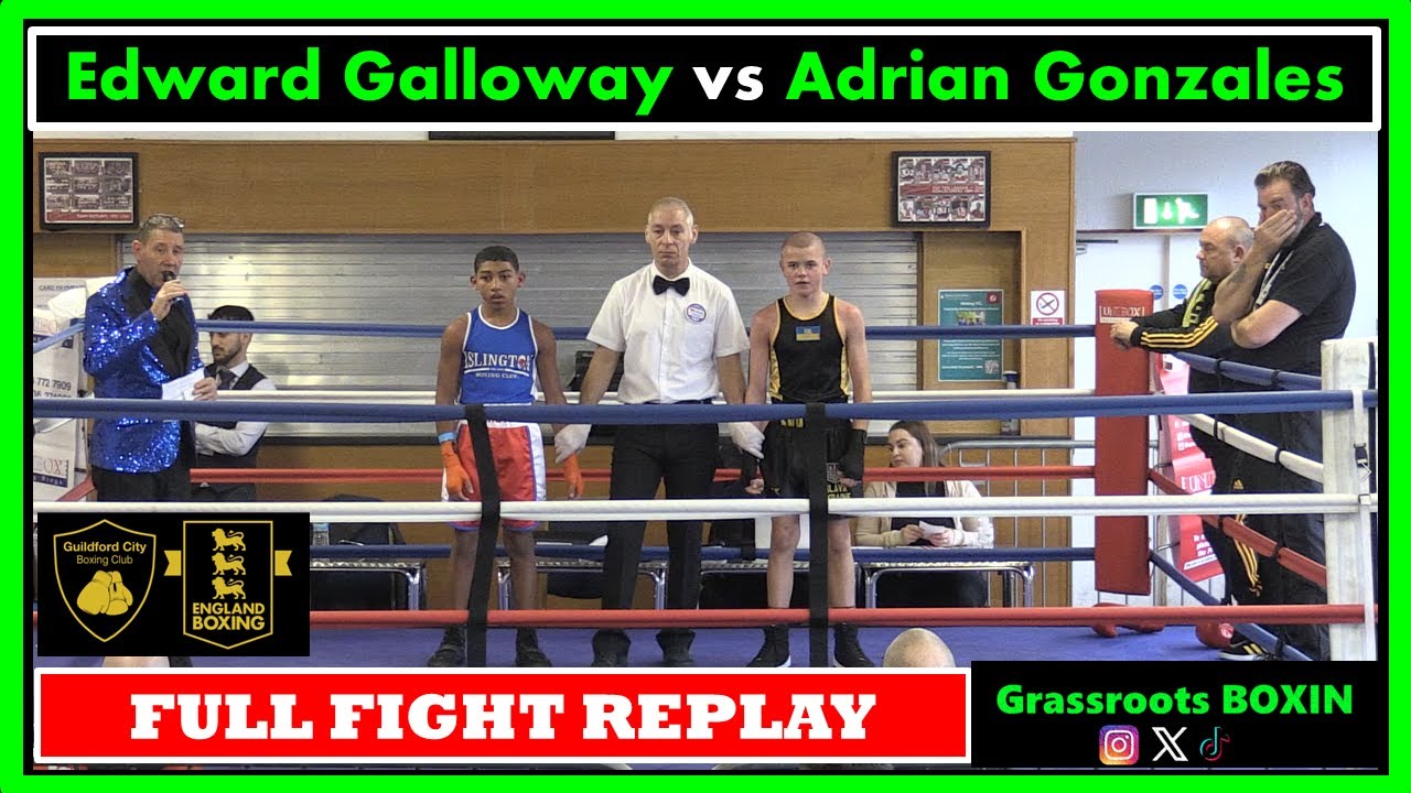 Edward Galloway vs Adrian Gonzales (Schools Contest) - FULL FIGHT ...