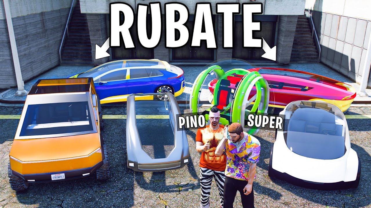 Rubo TUTTE le AUTO FUTURISTICHE con PINO su GTA 5 RP! - YouTube