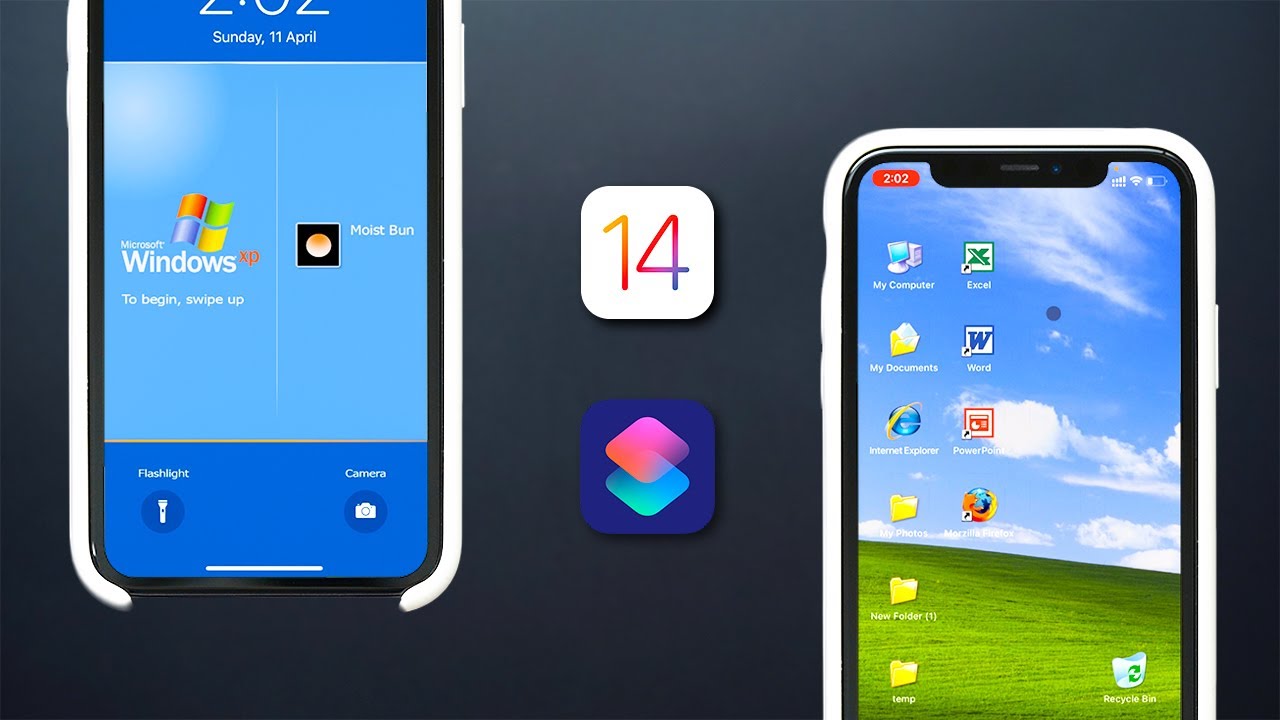 When you miss Windows XP (iOS Home Screen) - YouTube
