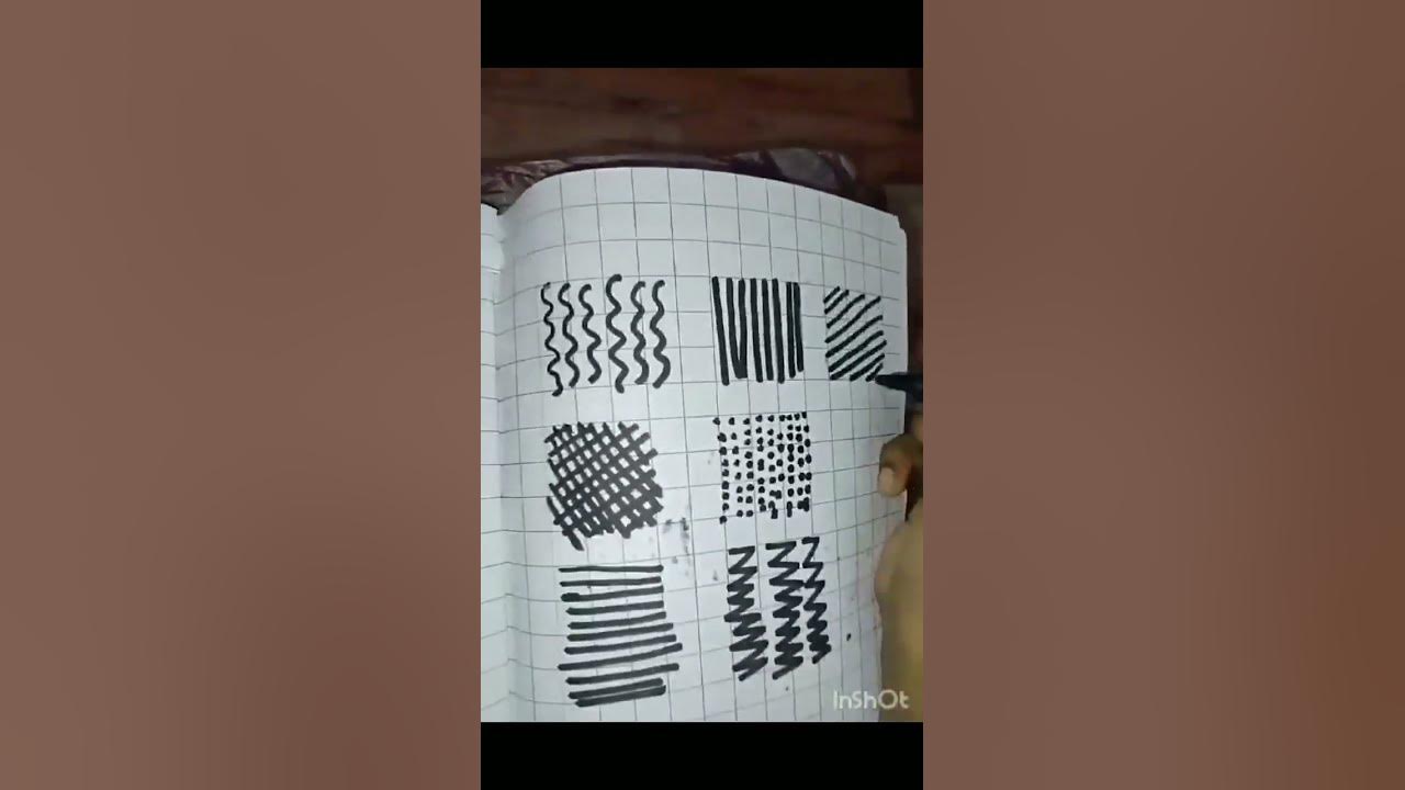 Easy To Draw Different Types of Line @Sunshine_Art_Lover #shorts # ...