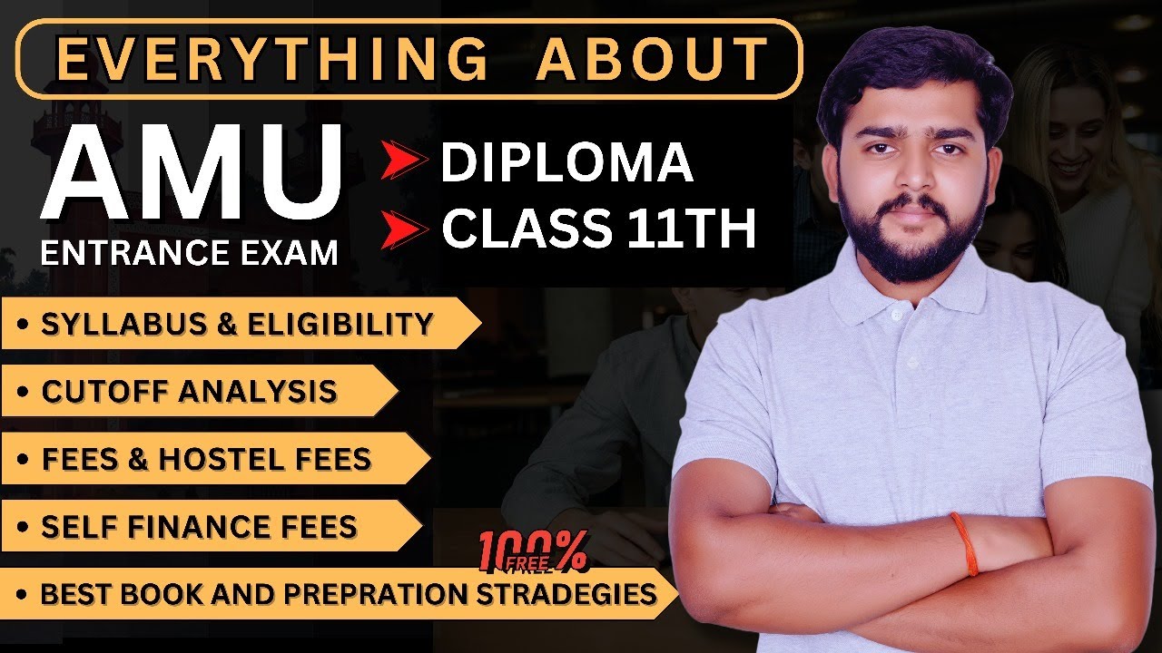 AMU Class 11th Diploma Entrance Exam 2024 Application Syllabus amu-class-11th-diploma-entrance-exam-2024-application-syllabus