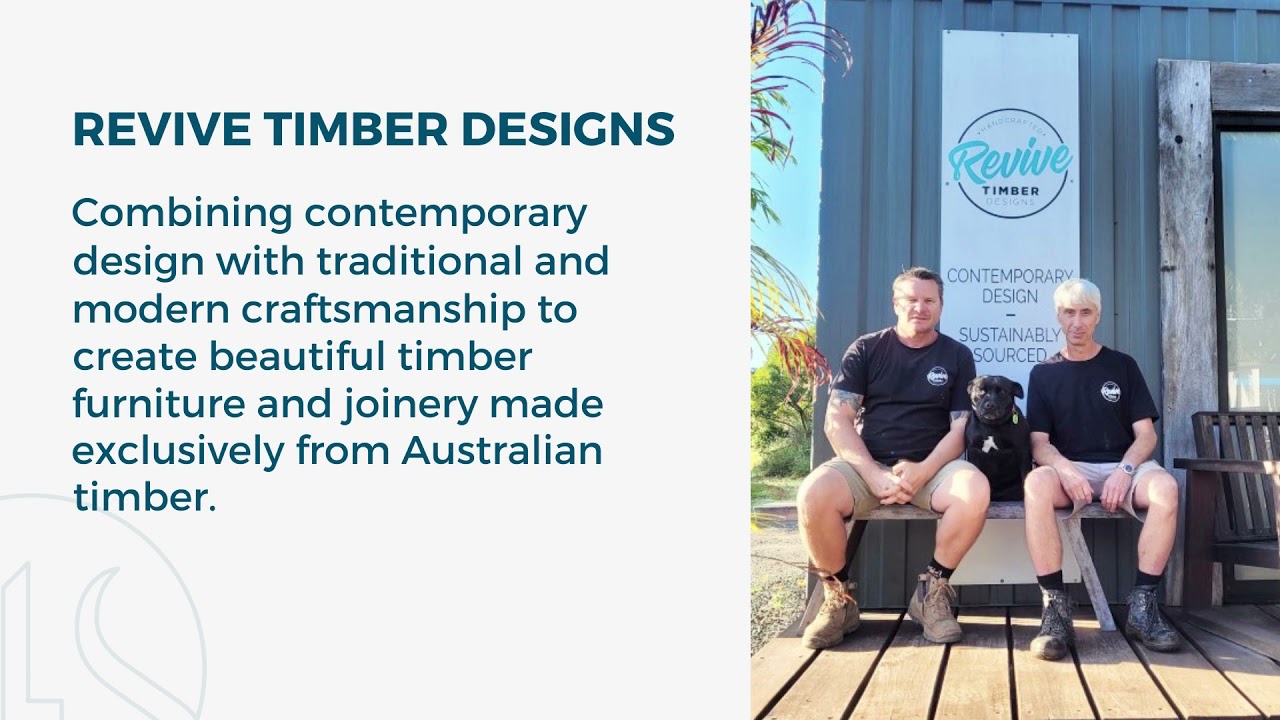 Revive Timber Designs, Sunshine Coast - Business Spotlight - YouTube