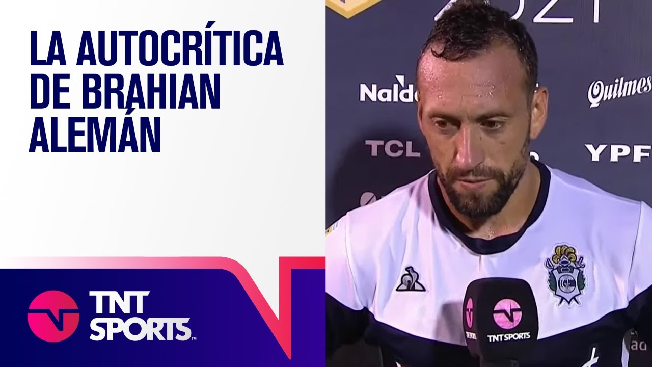 Brahian ALEMÁN: "Me voy amargado por la jugada del gol en contra que la ...