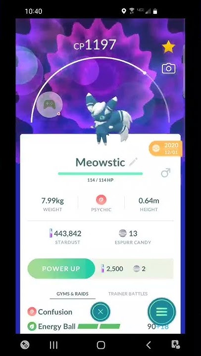 pokemon go meowstic male - YouTube