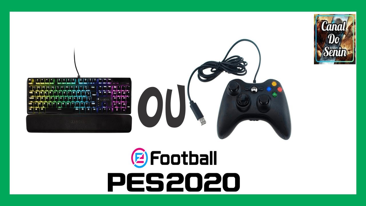 Como Configurar corretamente seu Joystick ou Teclado no Pes 2020 - YouTube