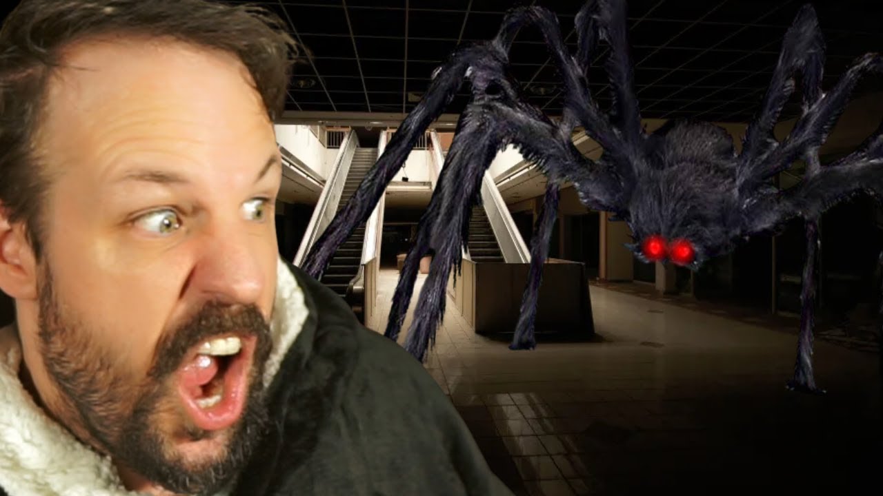 ABANDONED MALL AT NIGHT || Spider Mall - YouTube