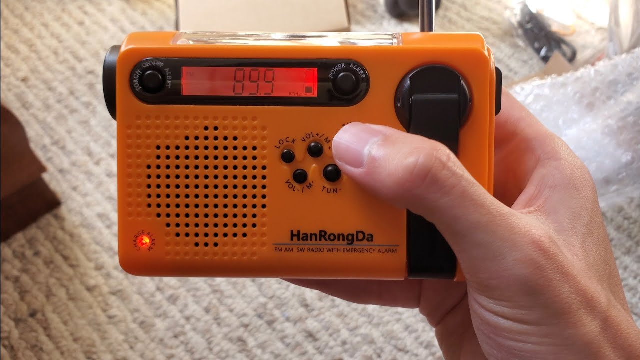 HanRongDa HRD-900 AM/FM/SW Unboxing/Bandscan - YouTube